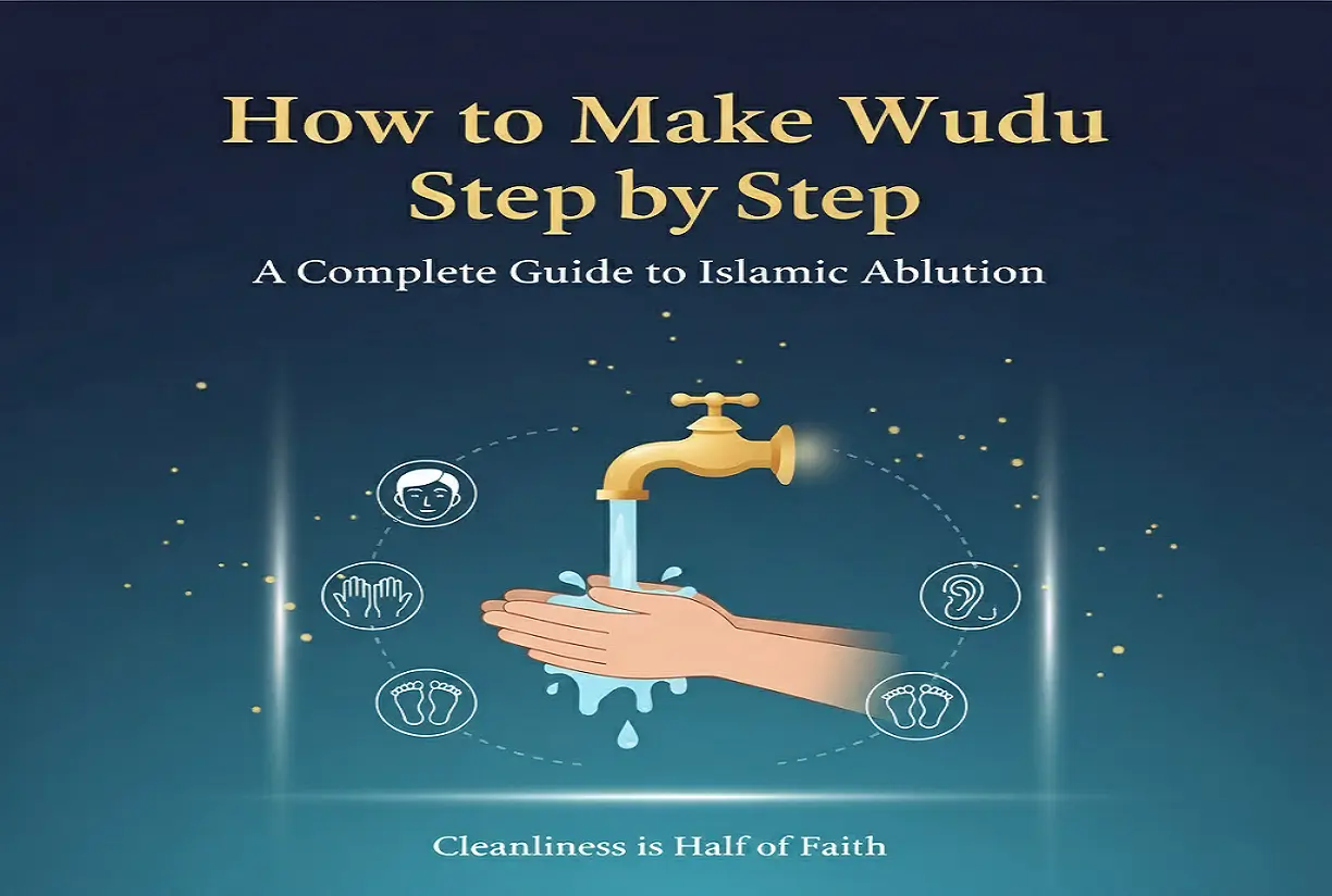 How To Make Wudu Step By Step | Ayat Academy